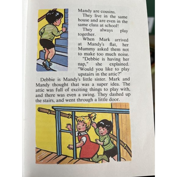 Other | Vintage Homeschool Mark And Mandy Dressing Up Book Reader ...